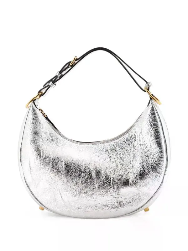 Fendi Graphy Leather Small Hobo Bag