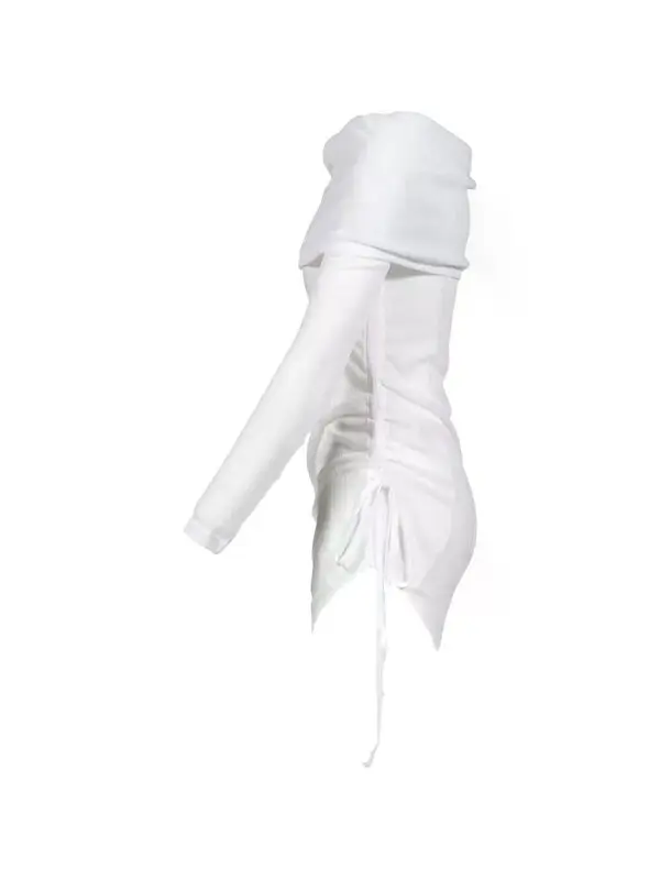 BOHEMSEO Off-shoulder Asymmetric Top