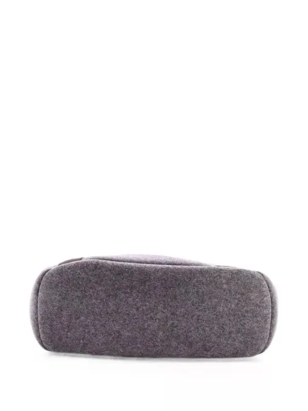 Hermès Sac De Pansage Groom Handbag Felt Shoulder Bag