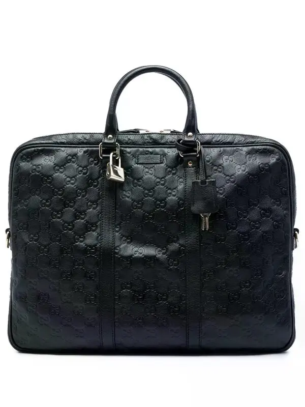 Gucci 2016-2026 Guccissima Business Bag