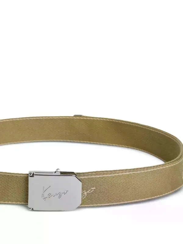 Kenzo Signature Belt - Green