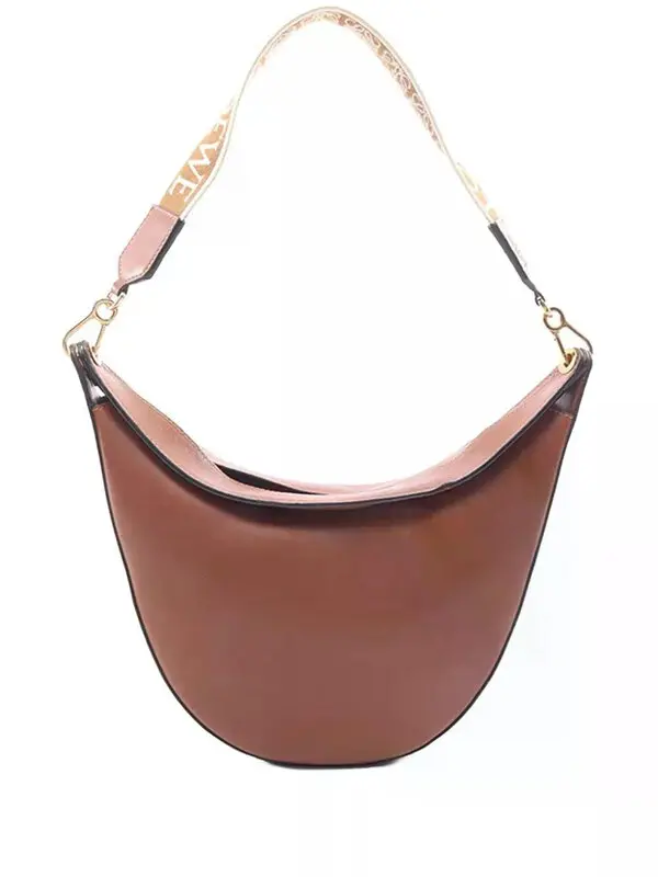 Loewe 2010-2026 Small Leather Luna Hobo Bag