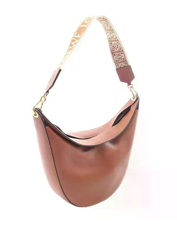 Loewe 2010-2026 Small Leather Luna Hobo Bag