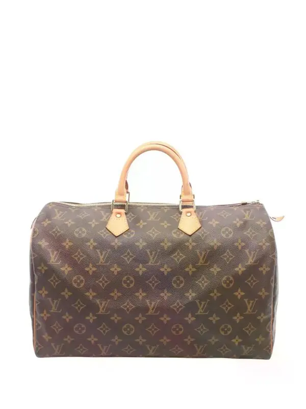 LOUIS VUITTON Monogram Speedy 40 Boston Bag