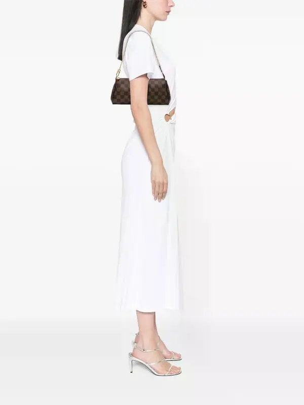 LOUIS VUITTON 2008 Damier Ebene Eva Satchel