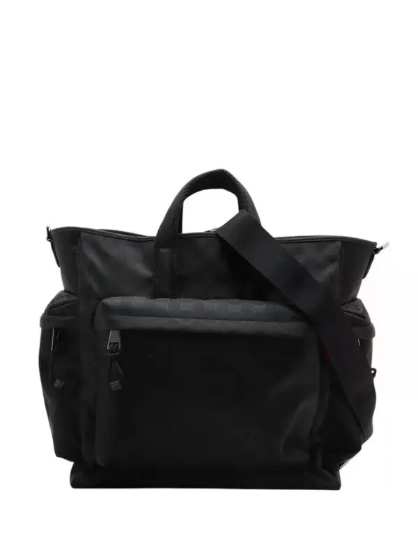 Gucci 2016-2026 Large Gg Nylon Nexus Satchel