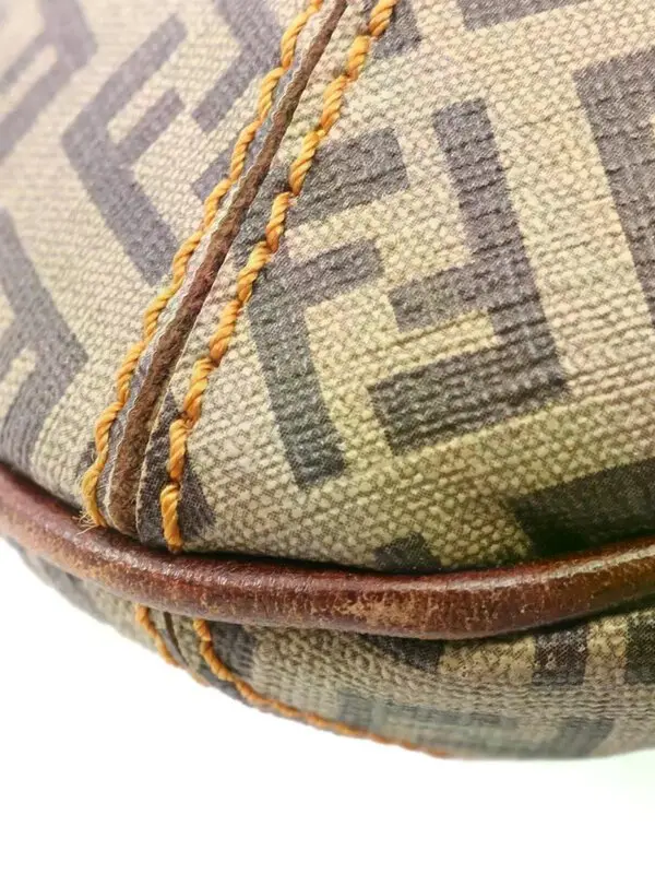Fendi 2000-2010 Zucchino And Zucca Shoulder Bag