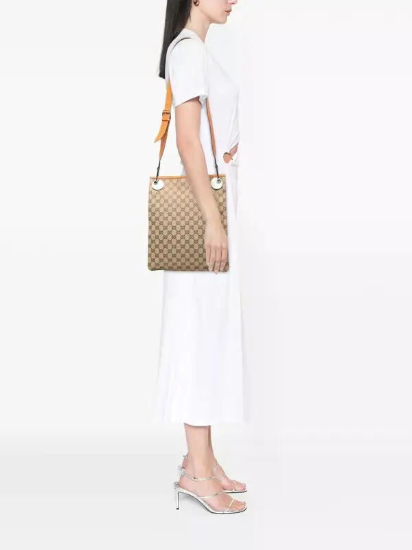 Gucci 2000-2015 Gg Canvas Eclipse Crossbody Bag