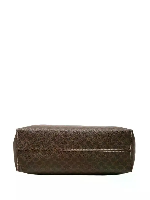 Celine 1996 Macadam Coated Canvas Tote Bag