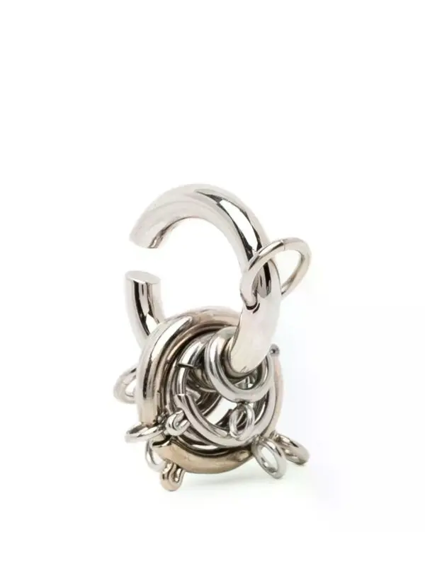 JUSTINE CLENQUET Jay Ear Cuff - Silver