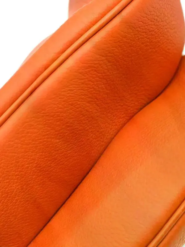Hermès 2014 Taurillon Clemence Gao Shoulder Bag - Orange