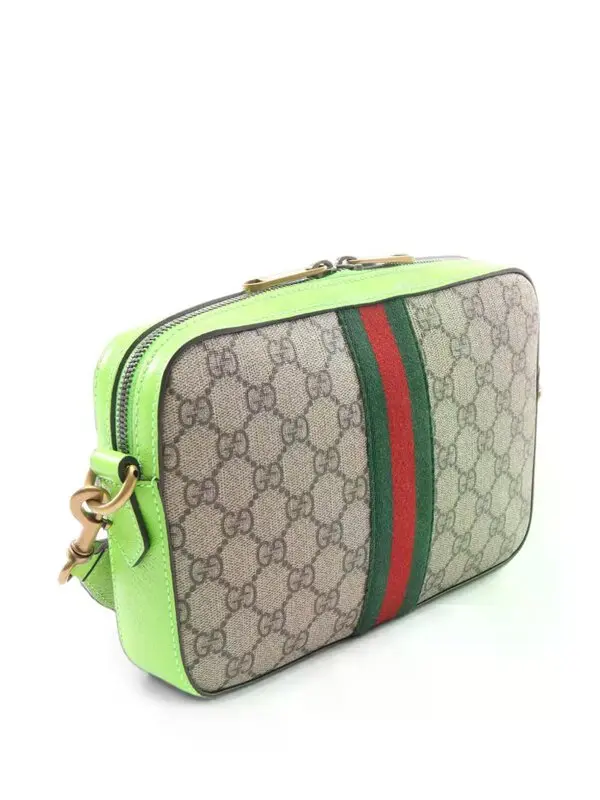 Gucci Gg Supreme Web Shoulder Bag