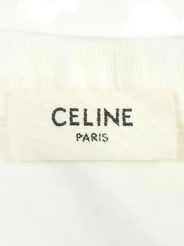 Celine 2010s Studded Logo T-shirt