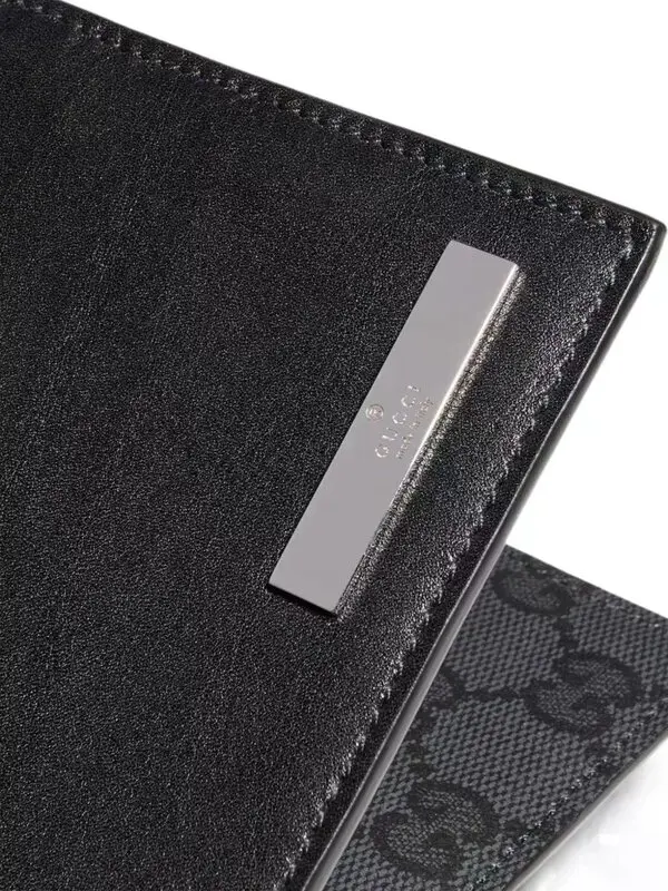 Gucci Bi-fold Wallet With Metal Tag
