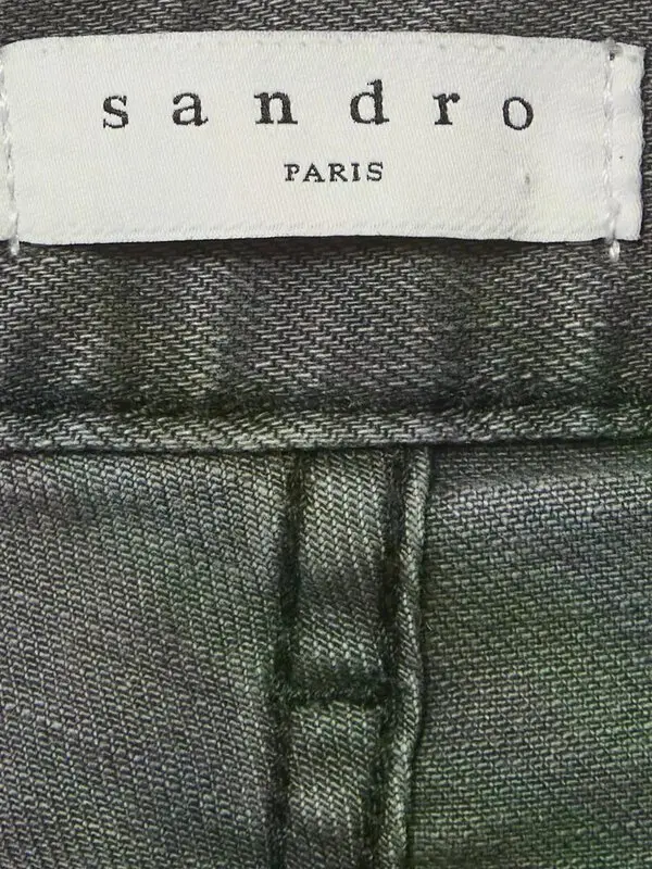 Sandro Distressed-details Jeans
