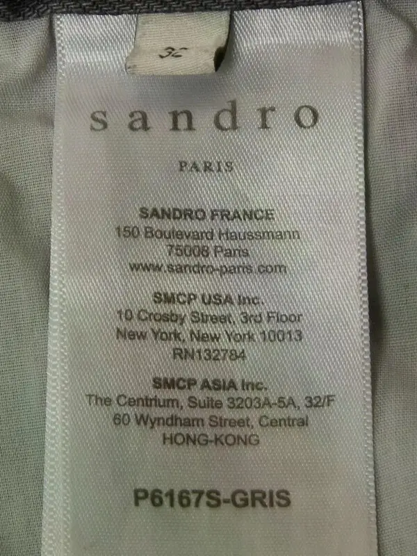 Sandro Distressed-details Jeans