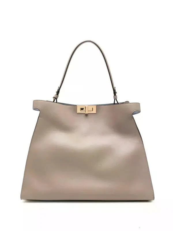 Fendi Large Way Tote Bag - Neutrals
