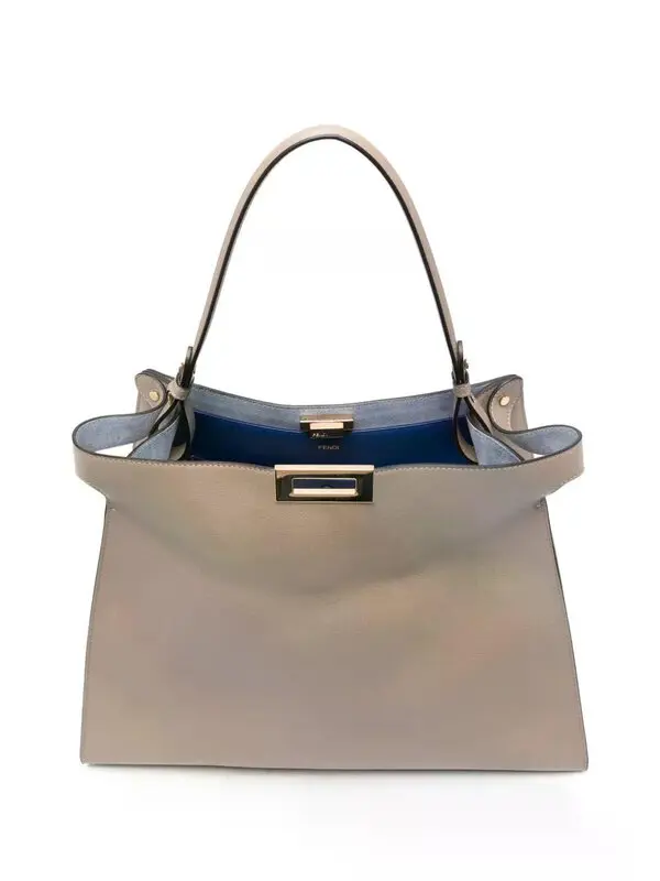 Fendi Large Way Tote Bag - Neutrals
