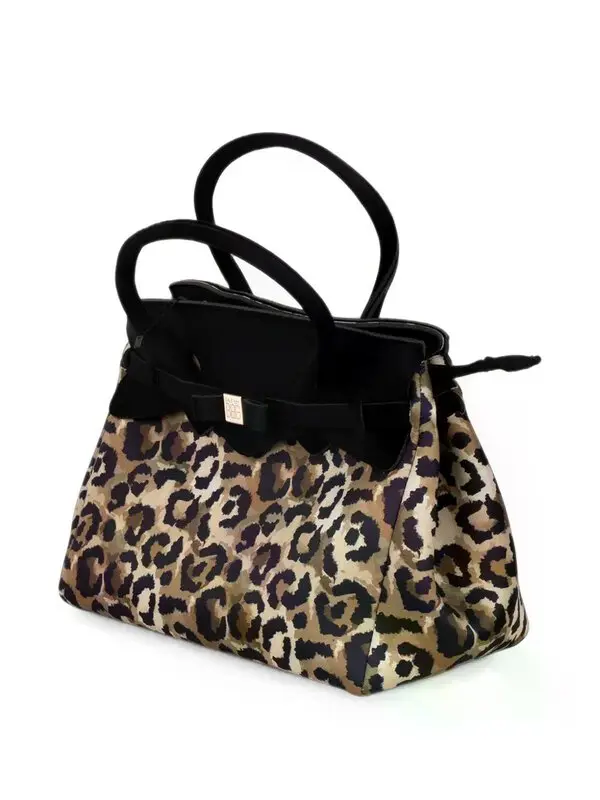 Save My Bag Miss Leopard-print Tote Bag - Neutrals