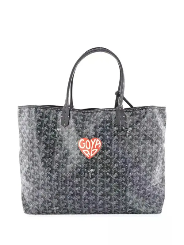 Goyard Saint Louis Printed Coated Canvas Pm Tote Bag