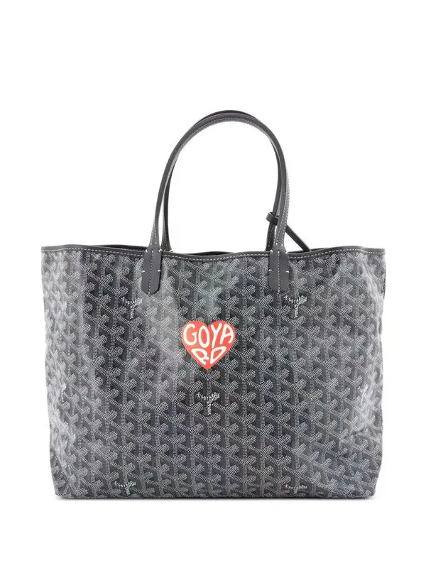 Goyard Saint Louis Printed Coated Canvas Pm Tote Bag - Grey