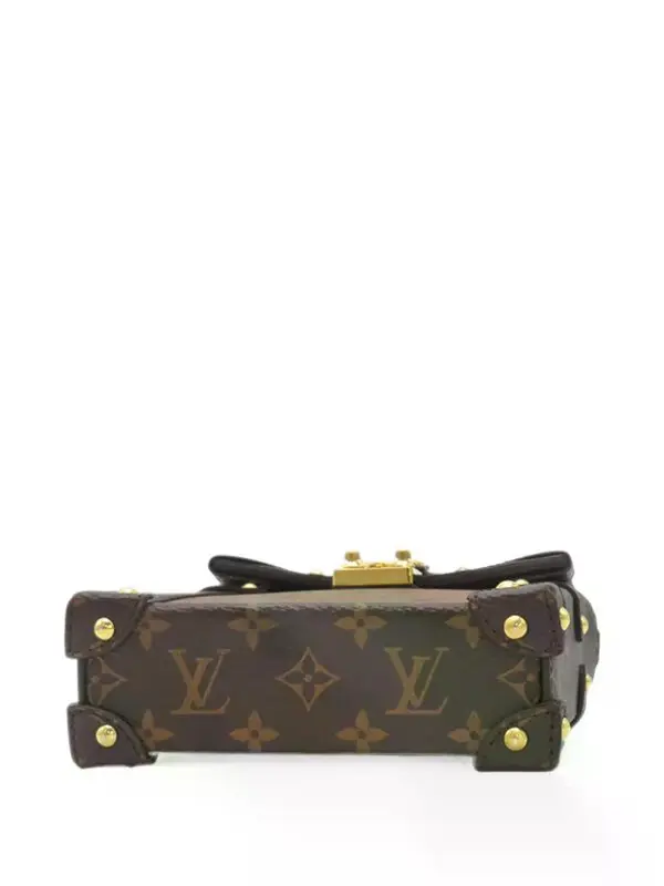 LOUIS VUITTON Monogram Reverse Pochette Trunk Verticale Crossbody Bag