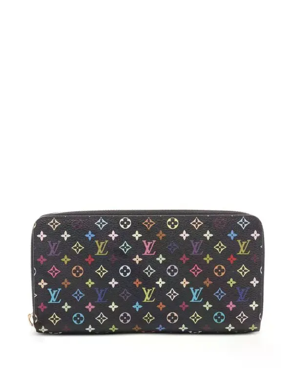LOUIS VUITTON 2012 Monogram Multicolore Zippy Wallet - Black