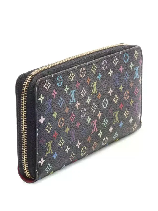 LOUIS VUITTON 2012 Monogram Multicolore Zippy Wallet - Black