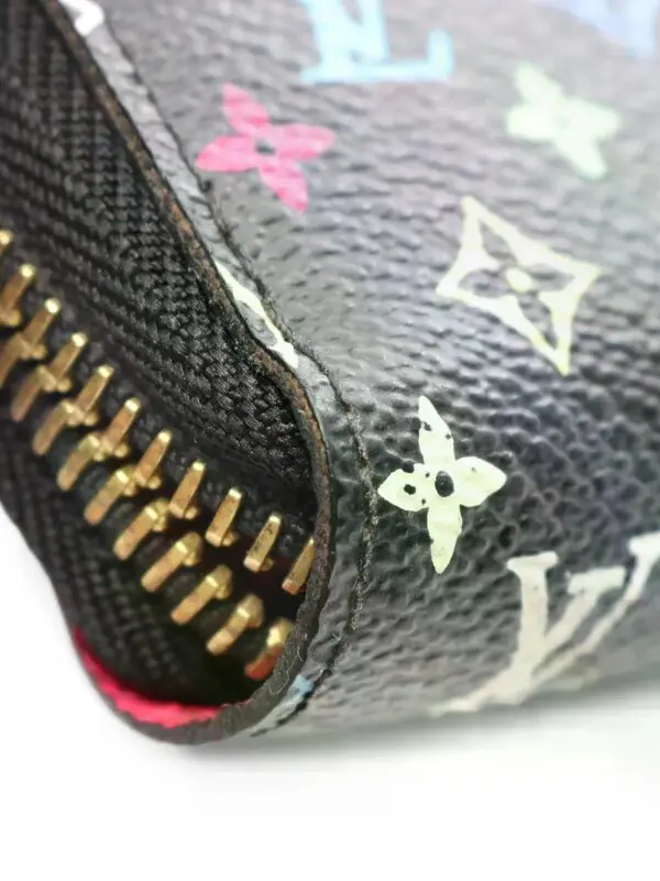 LOUIS VUITTON 2012 Monogram Multicolore Zippy Wallet - Black