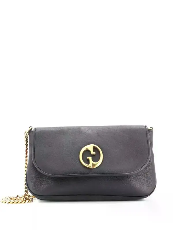 Gucci 1973 Chain Leather Medium Shoulder Bag