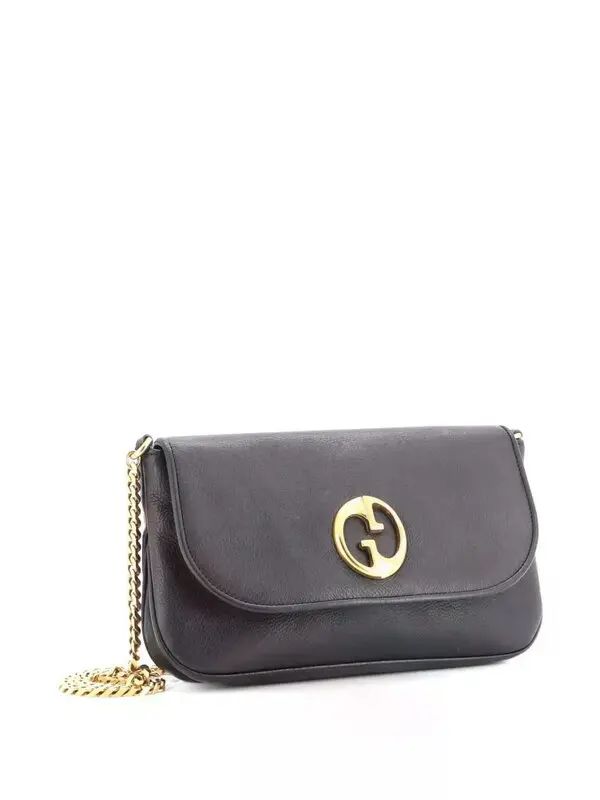 Gucci 1973 Chain Leather Medium Shoulder Bag