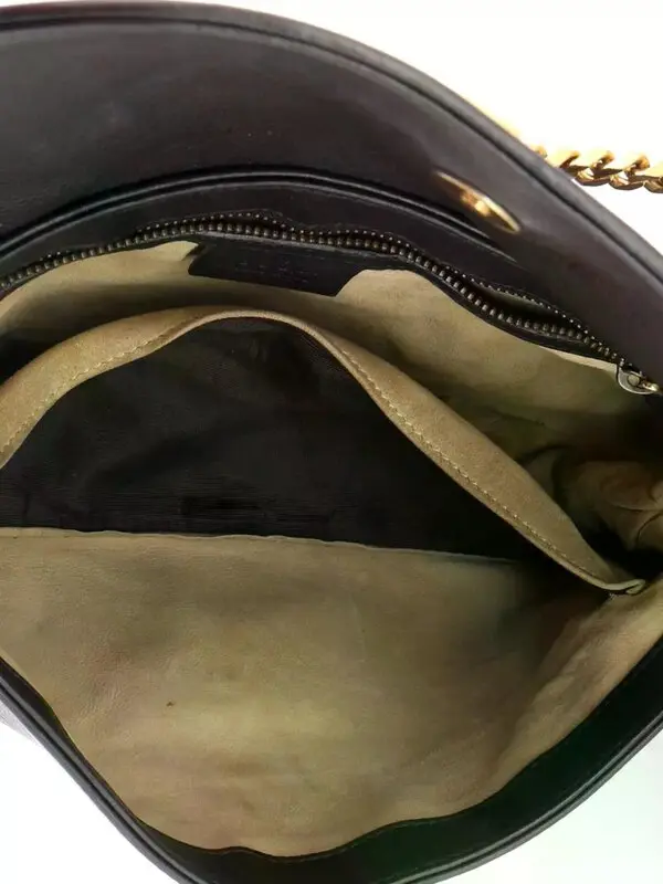 Gucci 1973 Chain Leather Medium Shoulder Bag