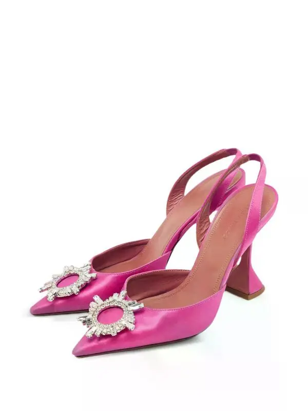 Amina Muaddi Begum Martini-heel Pumps