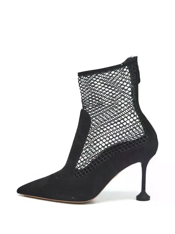 AQUAZZURA Dawn Mesh Ankle Boots