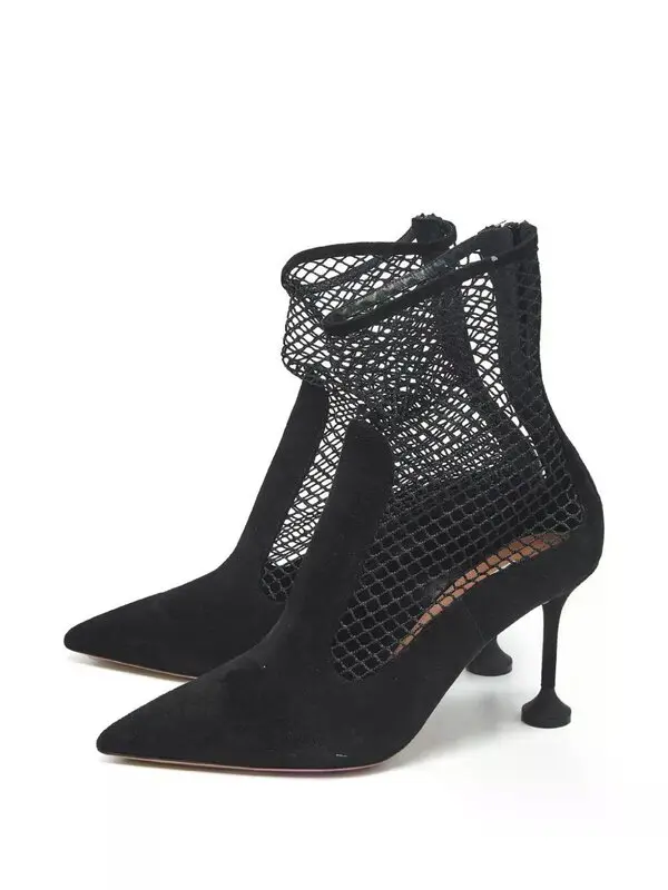 AQUAZZURA Dawn Mesh Ankle Boots