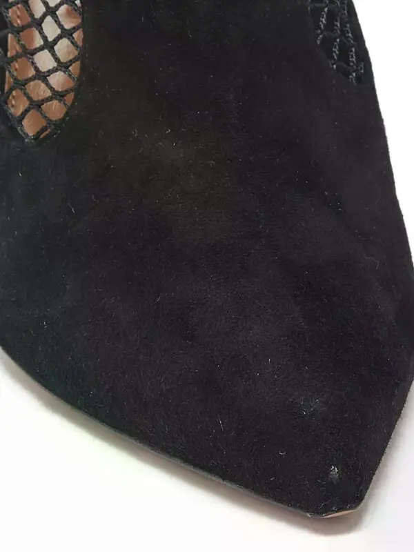 AQUAZZURA Dawn Mesh Ankle Boots