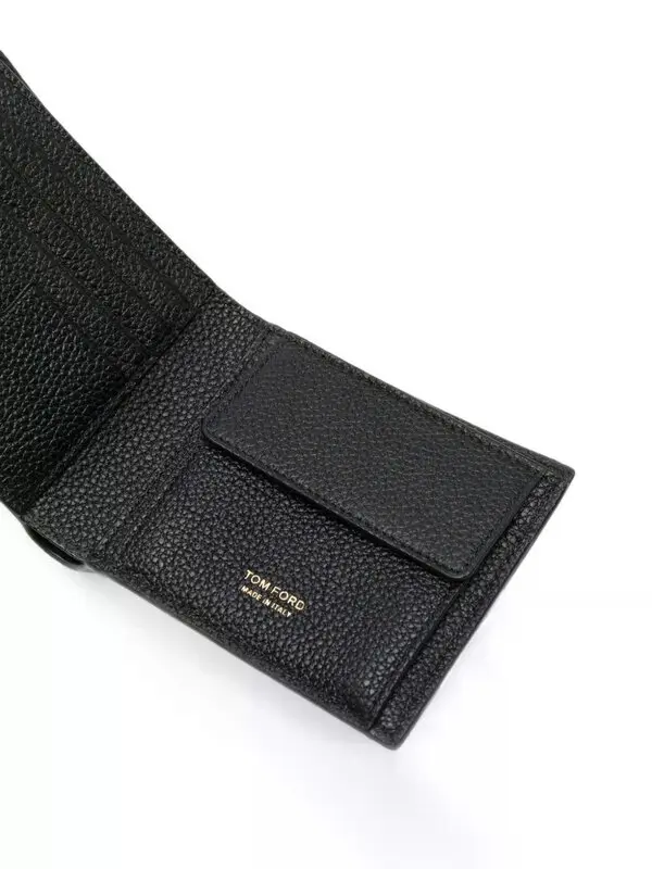 TOM FORD Logo-print Leather Cardholder