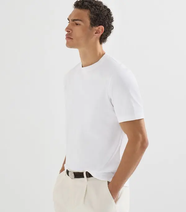 Brunello Cucinelli Cotton Crew-neck T-shirt