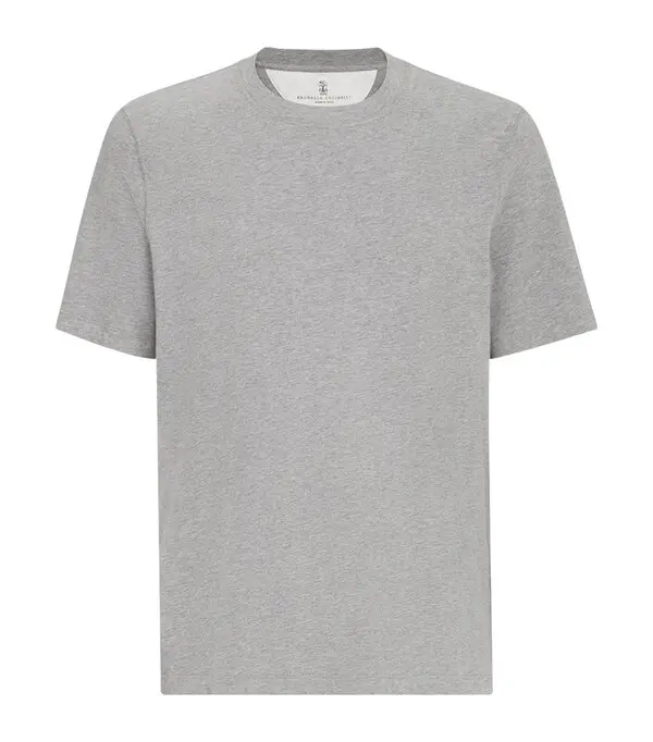 Brunello Cucinelli Cotton Crew-neck T-shirt