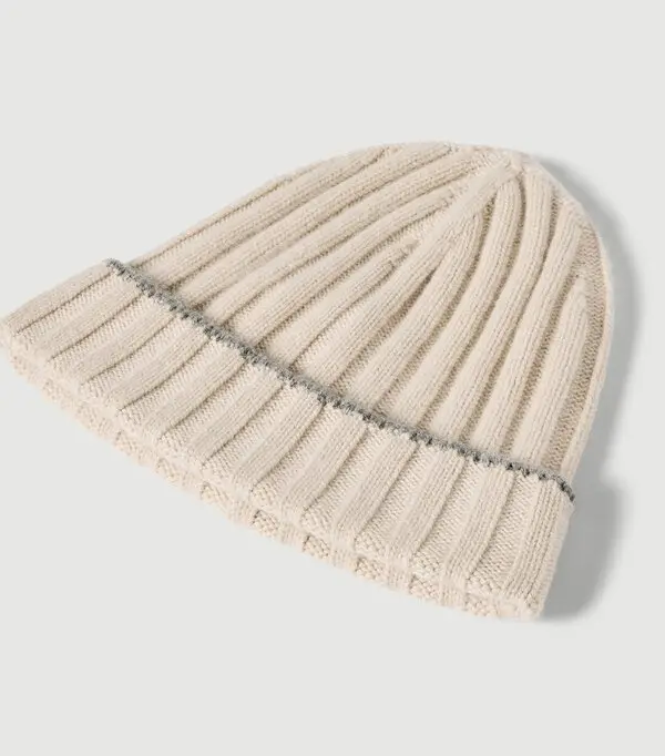 Brunello Cucinelli Cashmere Ribbed Beanie