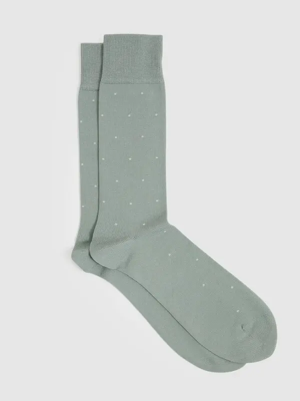 REISS Mario Polka Dot Socks