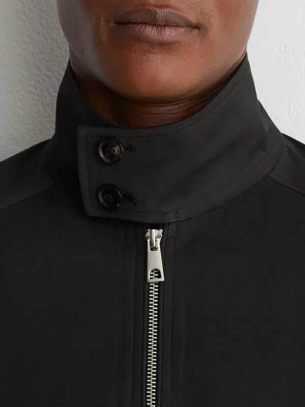 ATELIER Cotton Blend Harrington Jacket