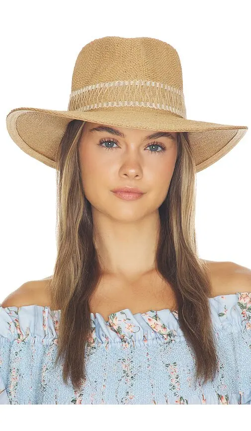 NIKKI BEACH Jordyn Fedora Hat