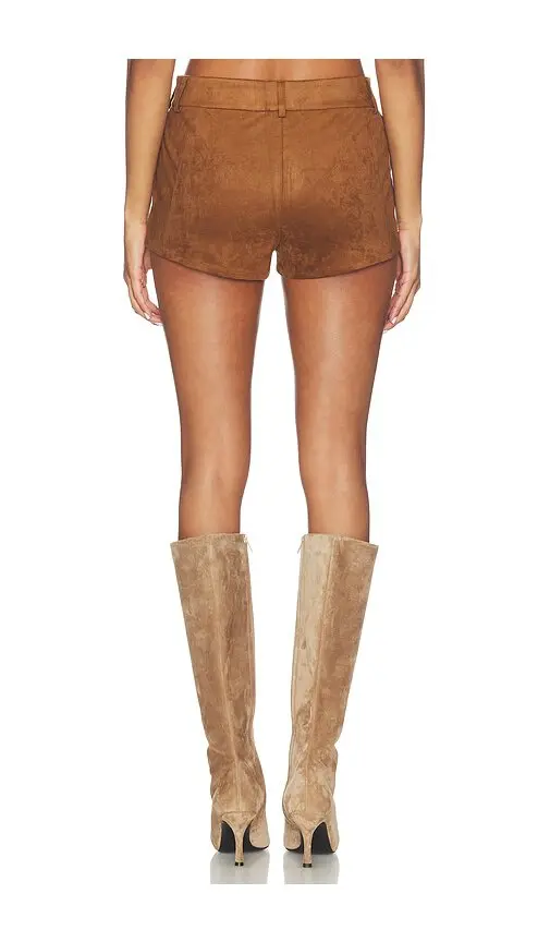 Superdown Priya Faux Suede Hot Short In . Also
