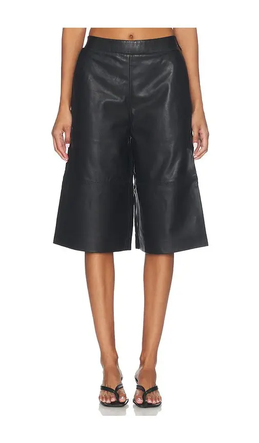 ALIGNE Kayleigh Leather Culotte In . Also