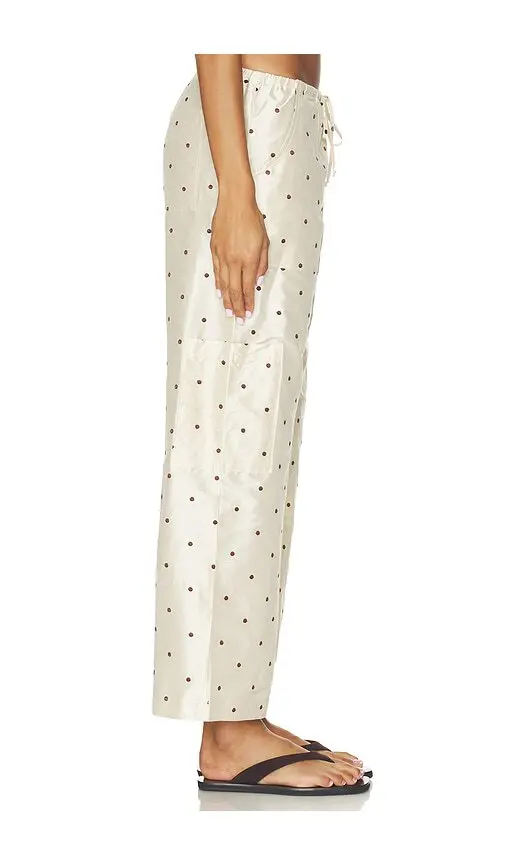 Donni. The Taffeta Drawstring Cargo Pant In . Also