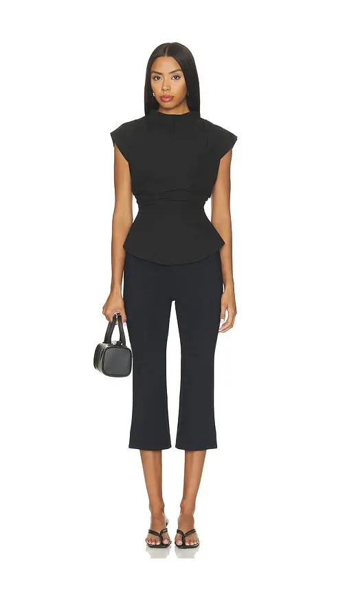 ALL THE WAYS Llana Cinched Top In . Also