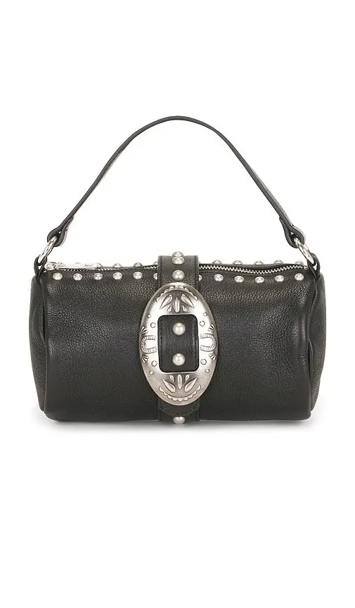 UNDERSTATED LEATHER Mini Buckle Handbag