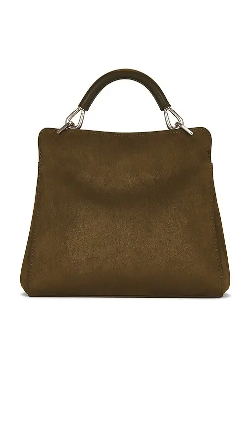 Jw Pei Lucia Classic Faux Suede Top Handle Bag