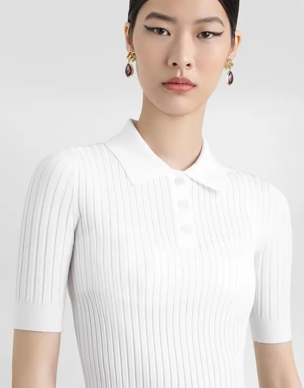 Dolce & Gabbana Viscose Polo Sweaters And Cardigans